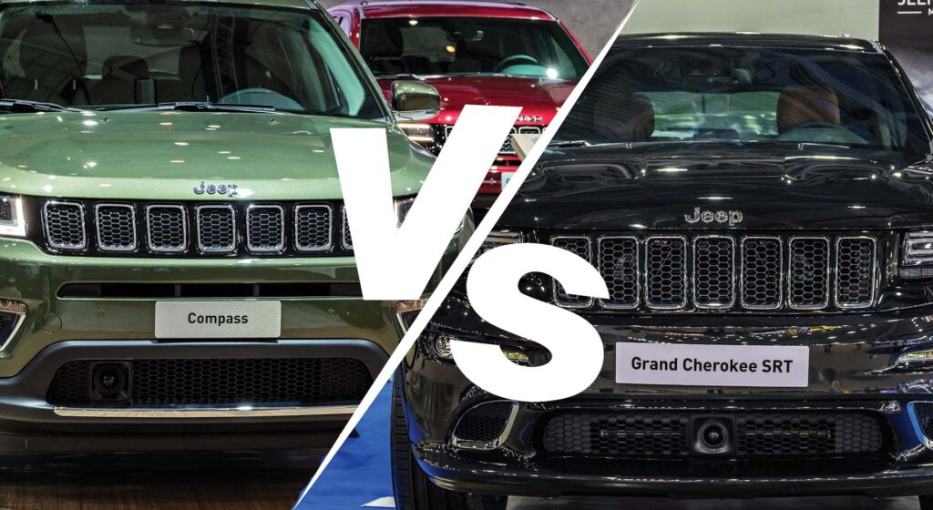 Jeep Grand Cherokee vs. Jeep Compass | All About Wheels