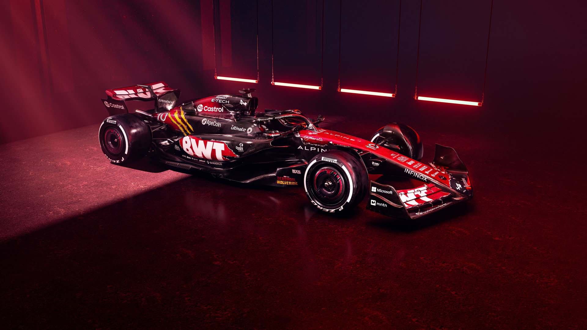 Alpine F1 Team's 'Deadpool & Wolverine' Livery | All About Wheels